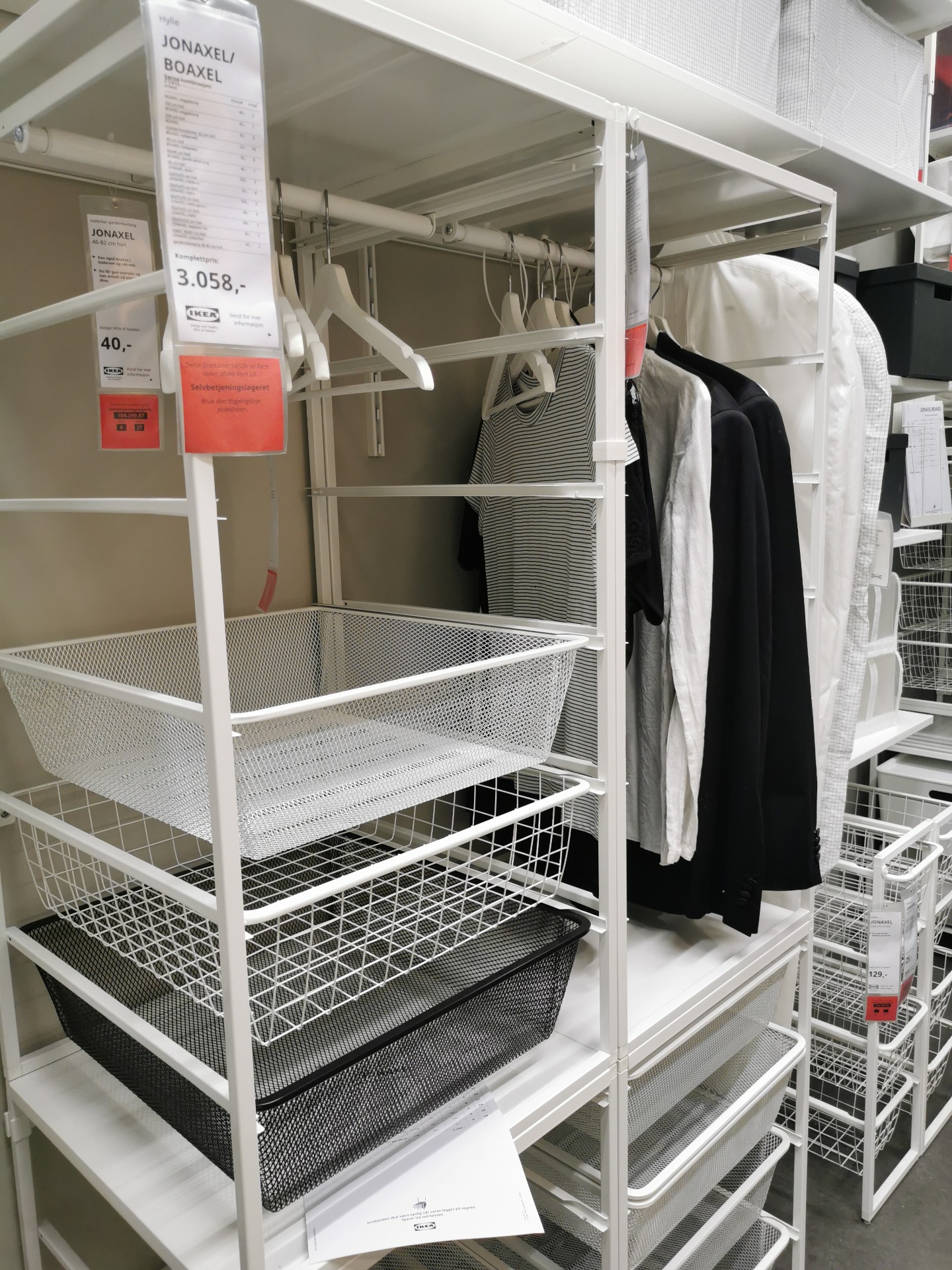 Streamline Your Space with the JONAXEL Storage System from IKEA